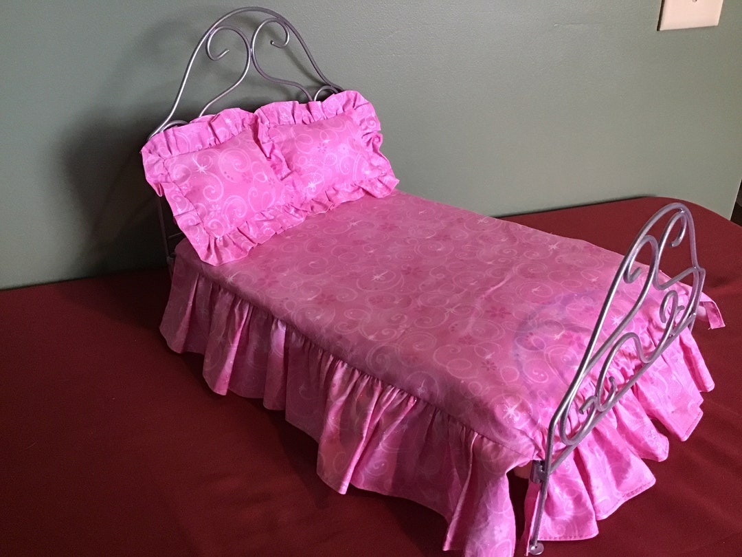 Ornamental Wrought Iron Barbie Sized Doll Bed. Made in the USA, Limited ...