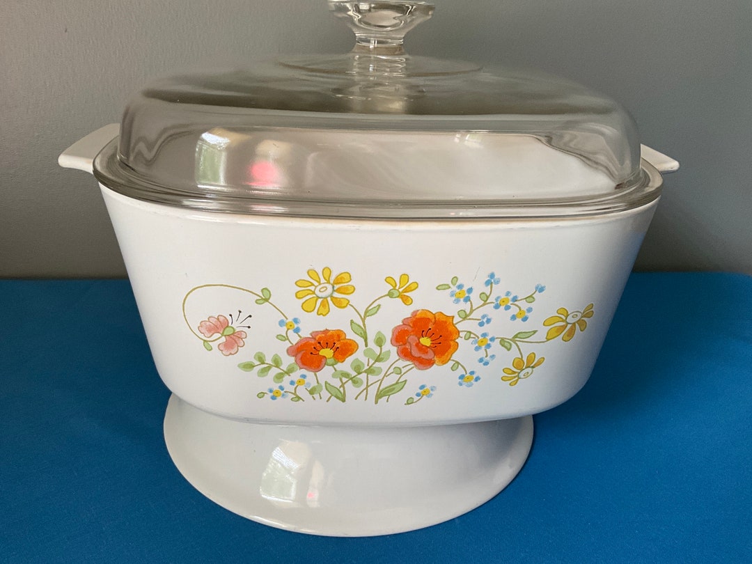 Corelle by Corning Wild Flower Meadows, Spring Bouquet, Orange Flower ...