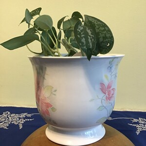 Vintage Fine Bone China Planter, Flower Pot, by St. George, Made in ...
