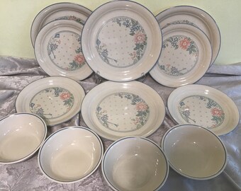 Corelle With Pink and Blue - Etsy