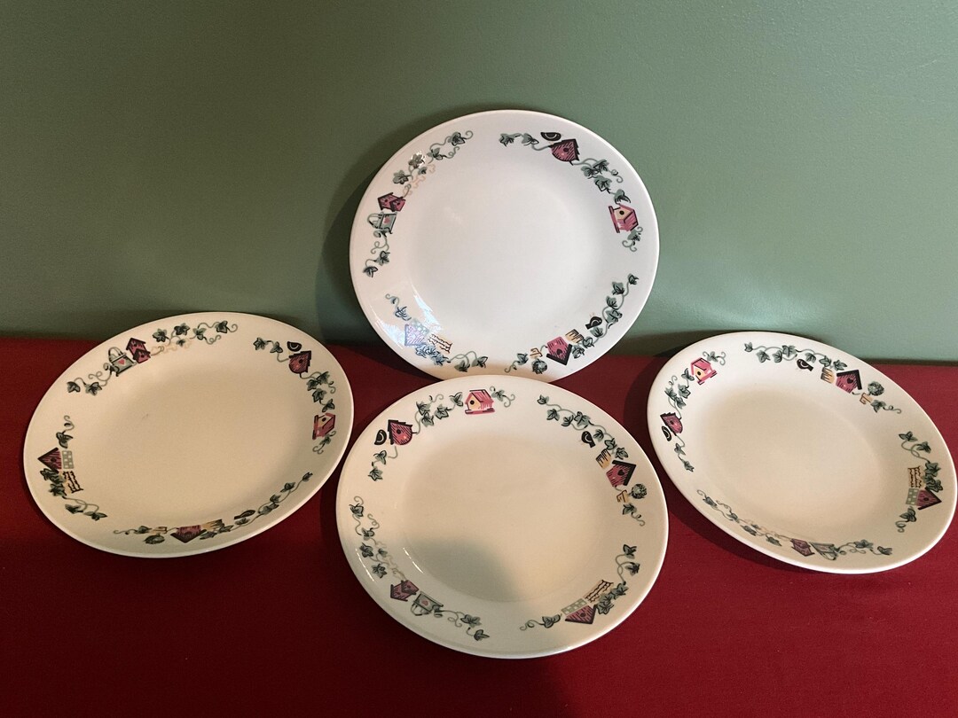 Corelle by Corning Ware Dinnerware Dishes, Garden Home Pattern With ...