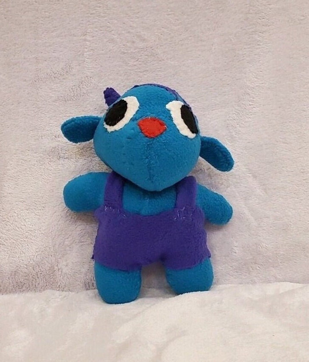 Large Blue Goat Plushie - Etsy