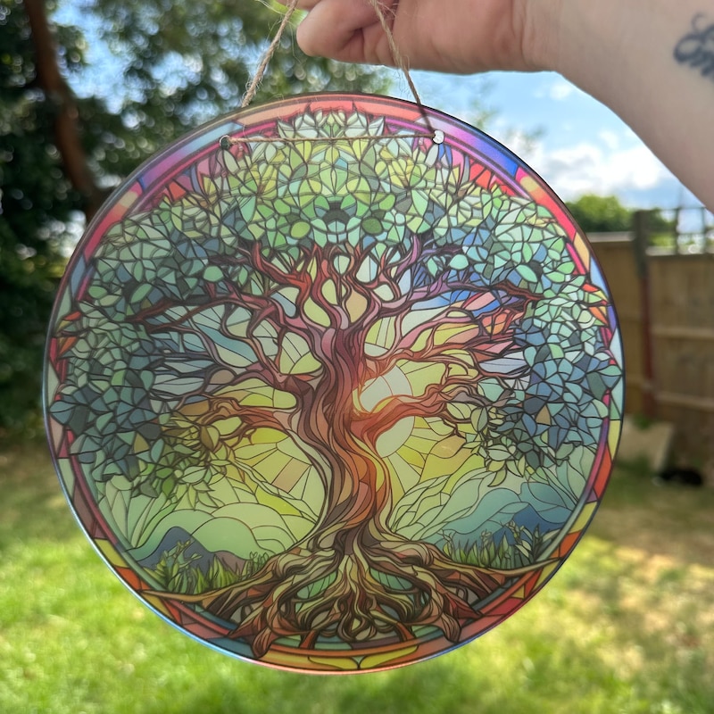 4 Tree of Life Suncatcher - Etsy UK