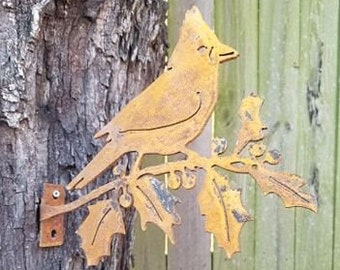 Cardinal Tree Stake - Etsy