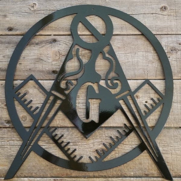 Large Metal Masonic Signs - Etsy