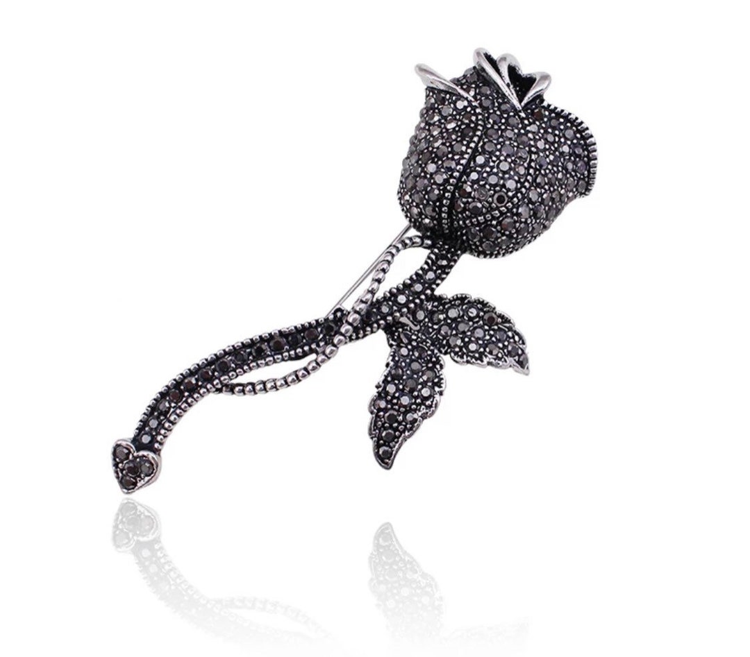 Rose Broche Bloem Broche Floral Broches Broches Geschenken - Etsy Nederland