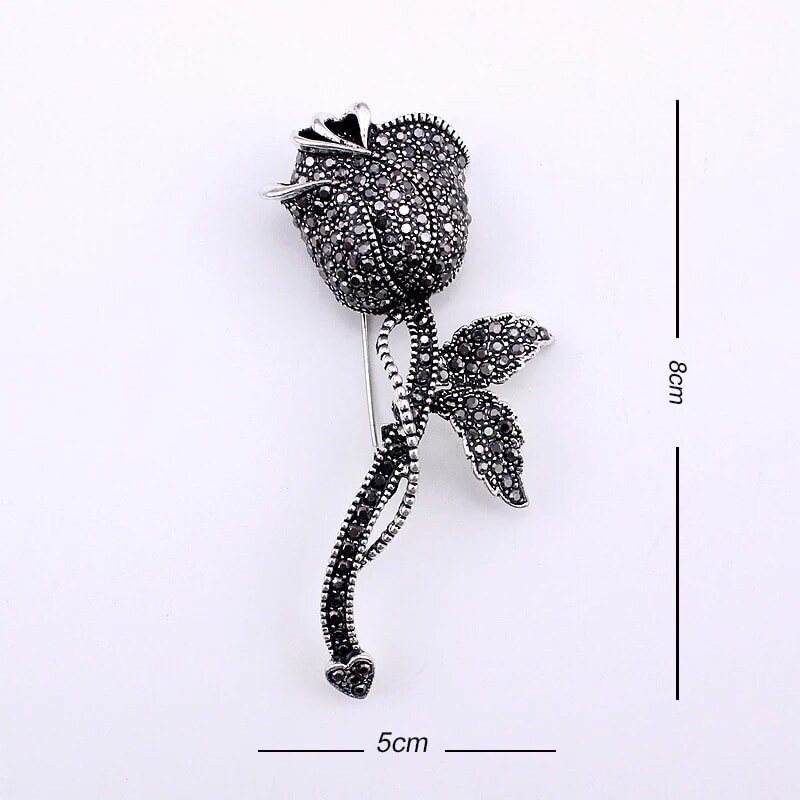 Rose Broche Bloem Broche Floral Broches Broches Geschenken - Etsy Nederland