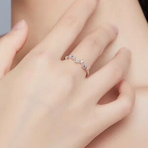 Sterling Silver Star Ring Star Stackable Ring Solar System - Etsy UK