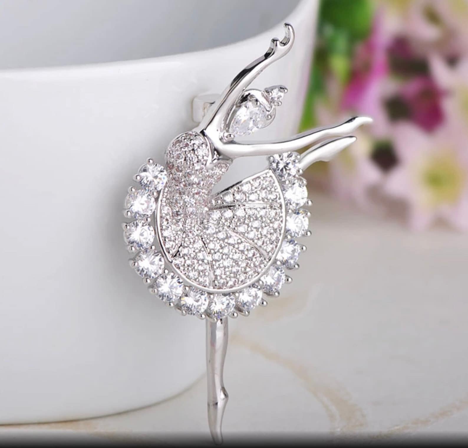 Ballerina Brooch. Dancer Brooch. Ballet Dancer Brooch. - Etsy UK