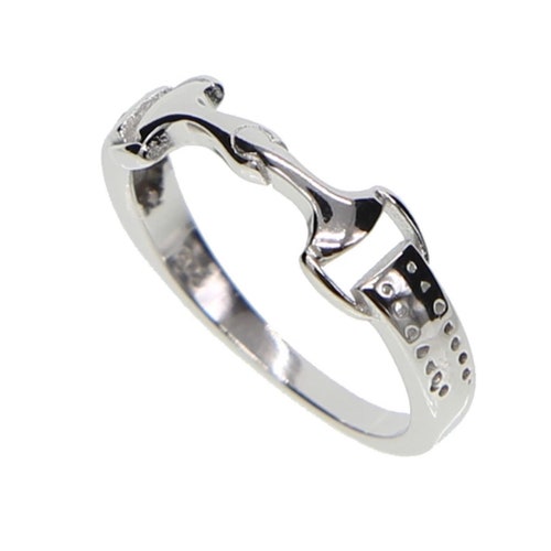 Snaffle Bit Horse Ring Snaffle Bit Sterling Silver - Etsy