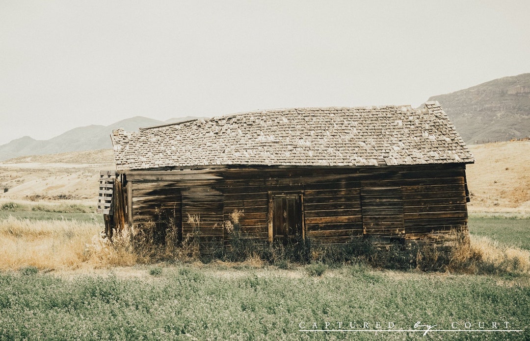 Utah Barn Digital Download - Rustic Country Decor - Farm Art Print - Printable Wall Decor - Etsy
