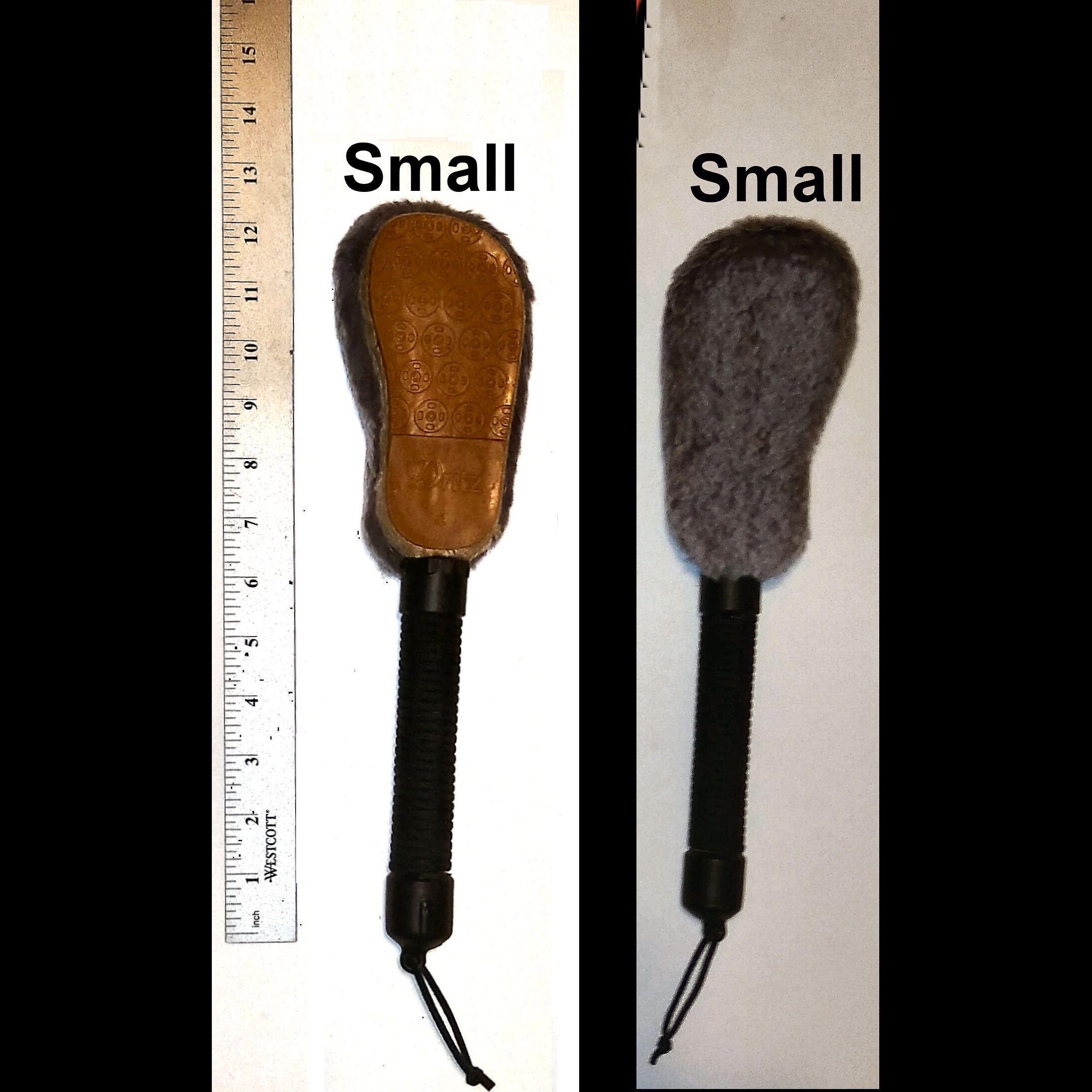 Rubber Sole Shoe Paddle / Soft Fur Side Pleasure or Pain - Etsy UK