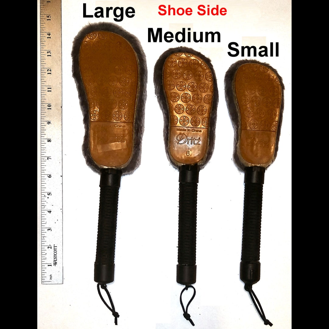 Rubber Sole Shoe Paddle / Soft Fur Side - Pleasure or Pain! You Decide ...
