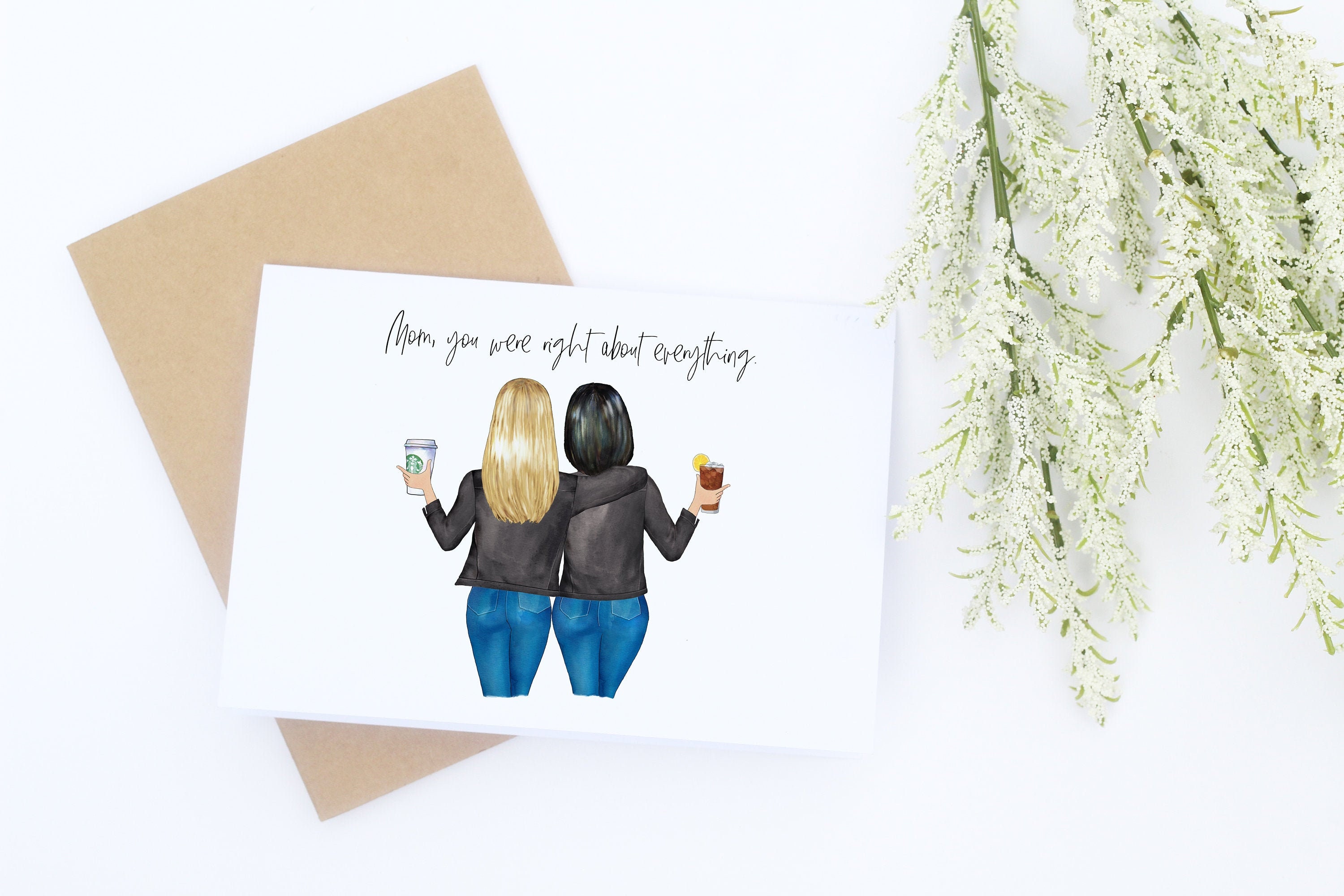 Mom, You Were Right About Everything | Card for Mom | Personalized ...