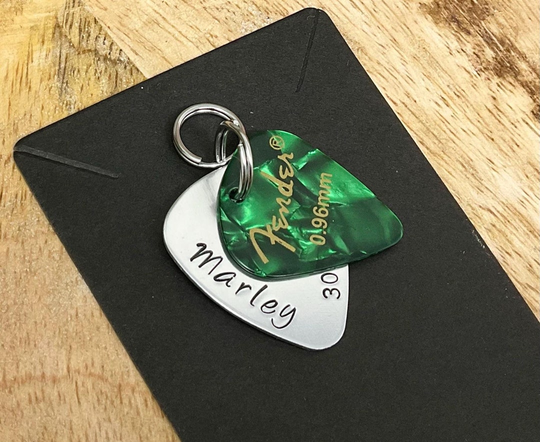 N PICK GUITAR ID Tag, Dog Id Tag, Guitar Pick, Dog Tags for Dogs, Dog ...