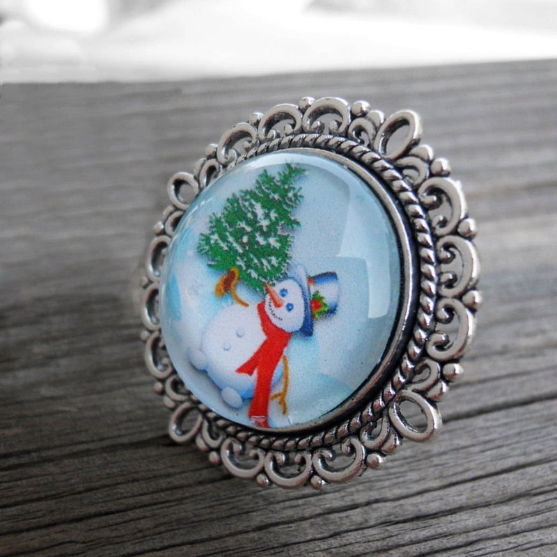 Christmas Ring - Etsy