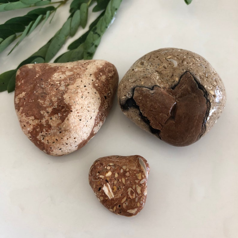 Natural Heart Rocks, Bulk Sea Rock Hearts, Beach Decor, Heart Rock ...