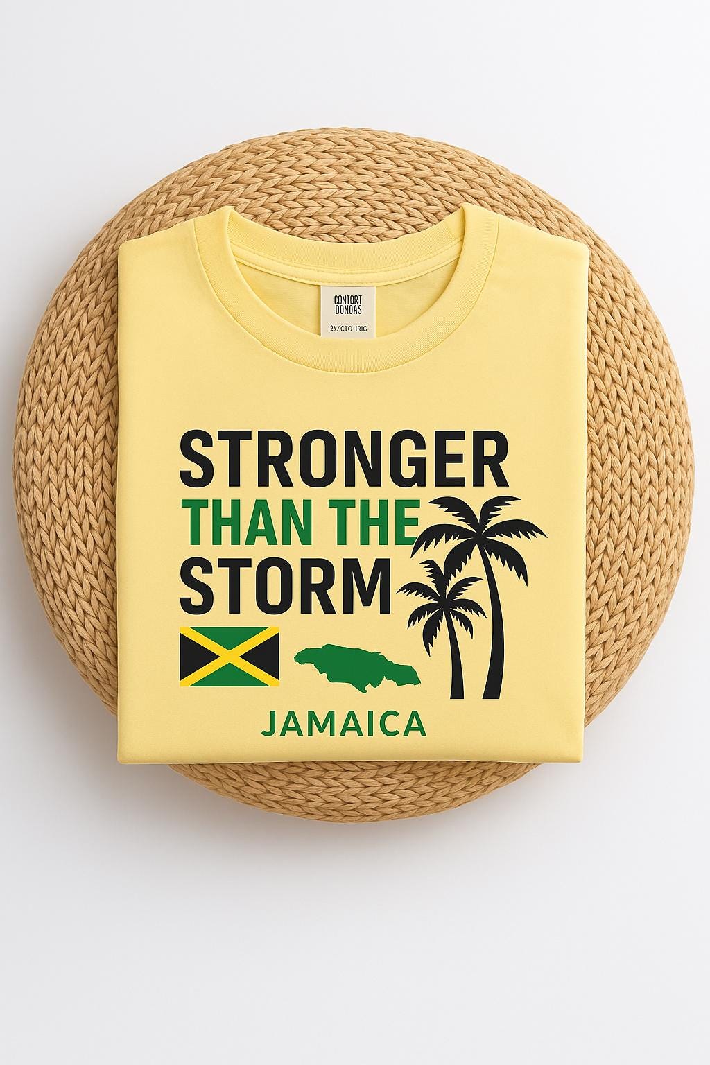 Comfort Colors Stronger Than the Storm Jamaica Shirt, 50% Proceeds ...