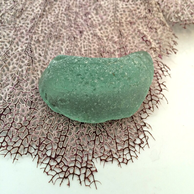 Frosted Sea Glass Large Sea Glass Aqua Sea Glass Shard Etsy