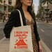I Run on Lava and Coffee Tote Bag, Funny Volcano Tote Bag, Hawaii ...