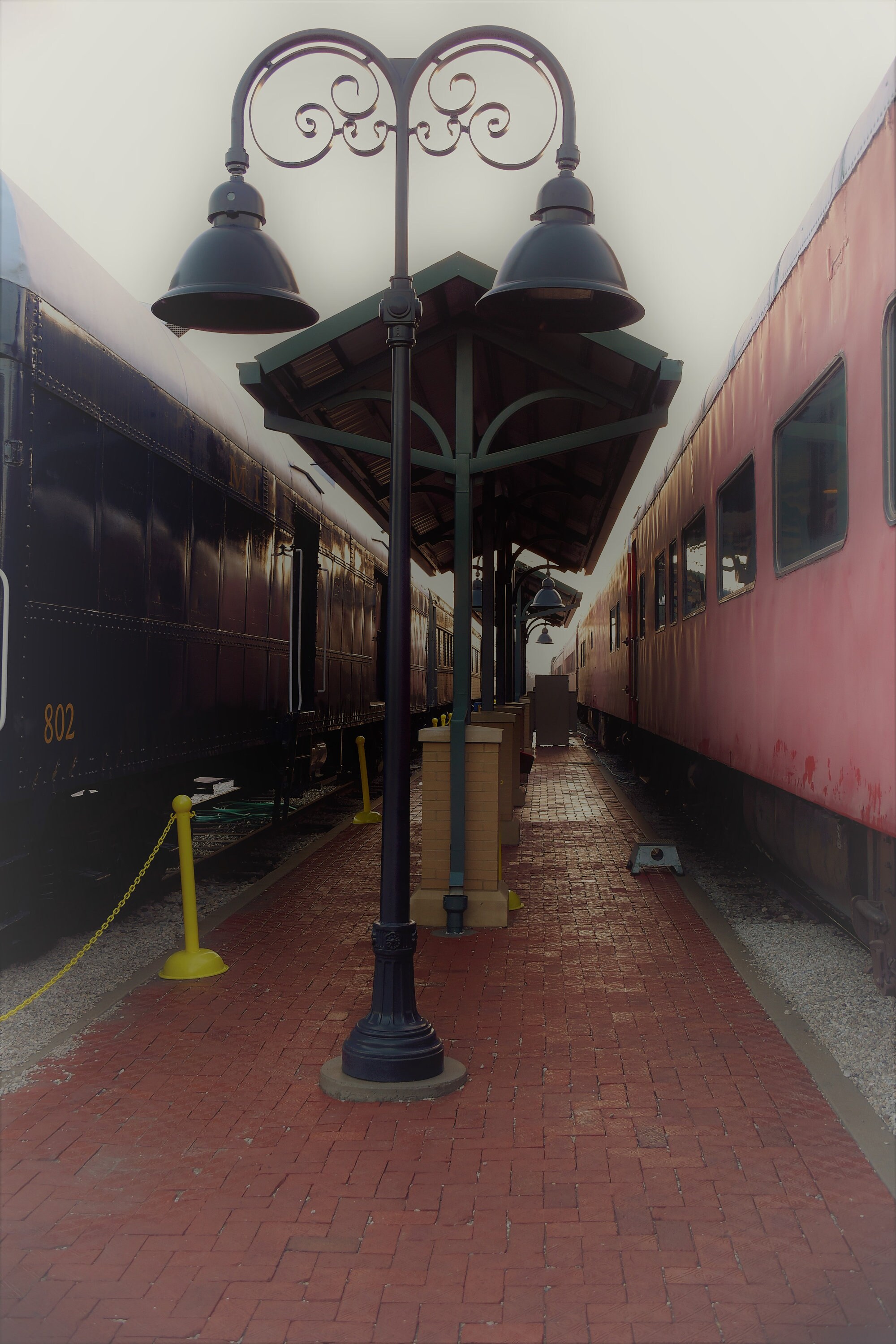 Vintage Train Station Decor