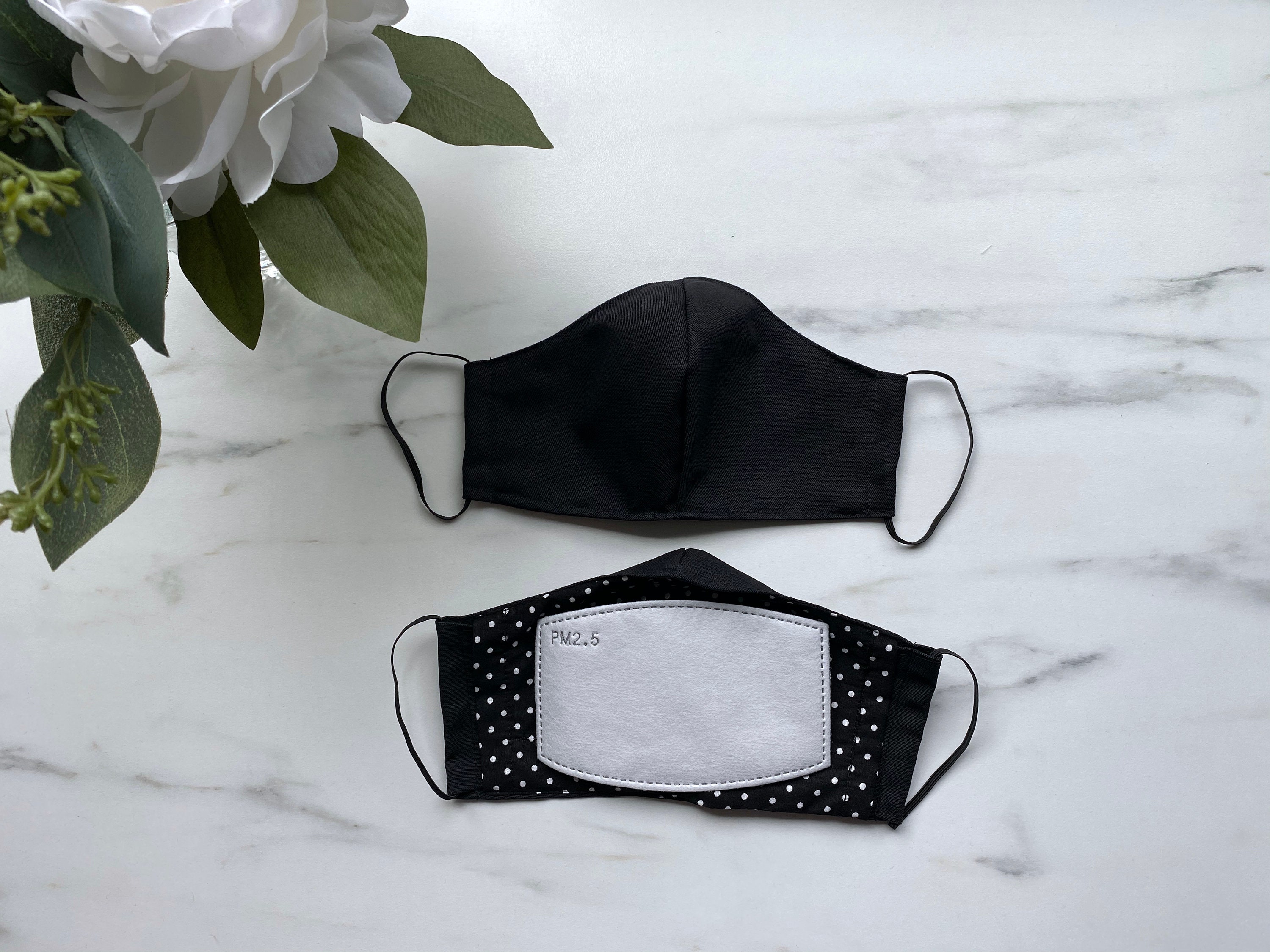 Sturdy Every Day / Work Cotton Fabric Face Masks for Adults & | Etsy