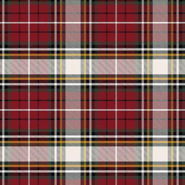 Red Plaid Fabric - Etsy