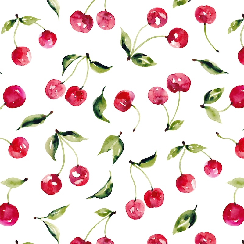 Cherry Fabric - Etsy