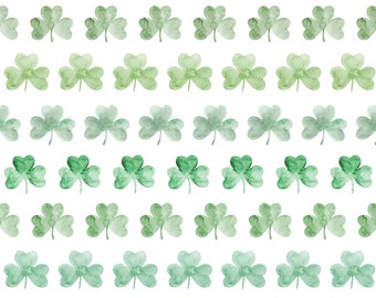 Shamrock Green Clovers Fabric Shamrock Luck by Hipkiddesigns Shamrock ...