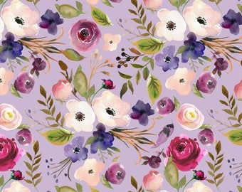 Lavender Fields Fabric Lavender by Alenkakarabanova Lavender on ...