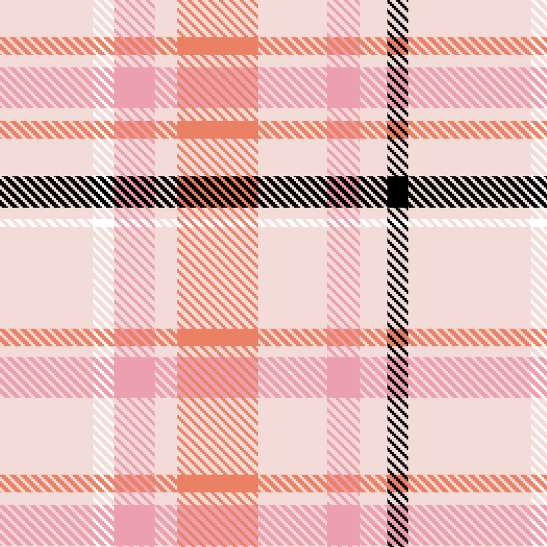 Spooky Cute Halloween Plaid Fabric by the Yard. Quilt Cotton, Organic ...