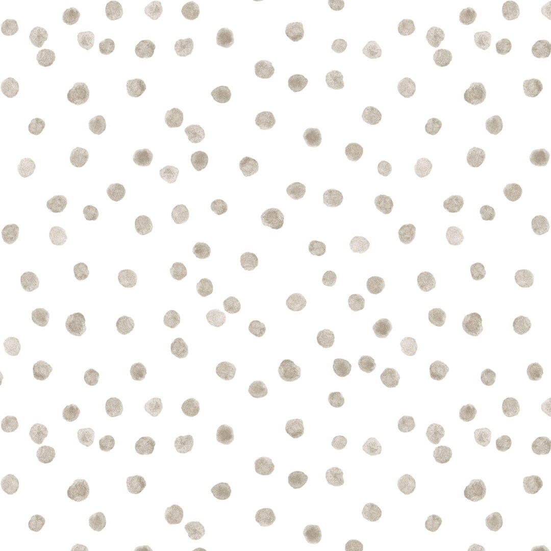 Silver Rust Dots Fabric in Quilting Cotton, Poplin, Organic Knit ...