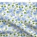 Blue Hydrangea Floral Fabric by the Yard. Quilting Cotton - Etsy