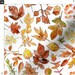 Fall Leaves Fabric - Watercolor Autumn Leaf, Fall Foliage - Quilting ...