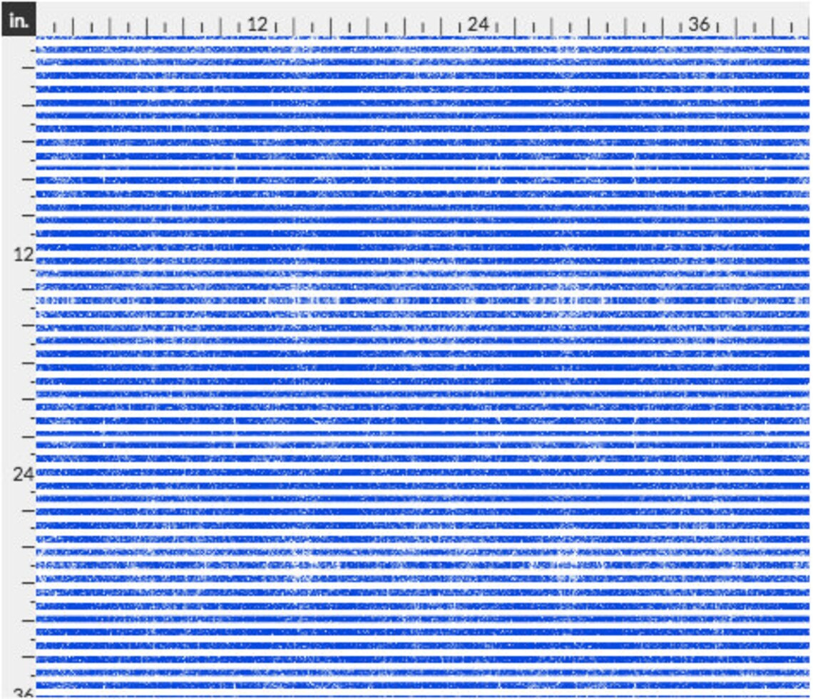 Distressed Blue Stripes Fabric by the Yard. Quilting Cotton - Etsy