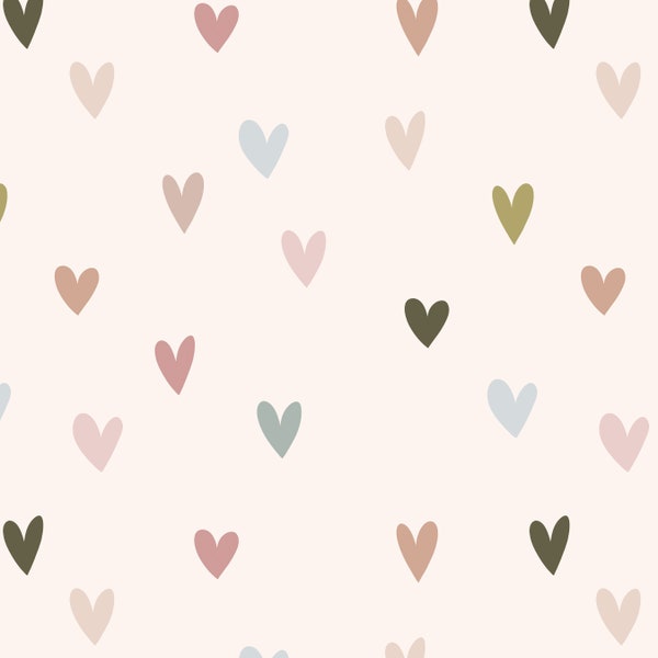 Heart Fabric - Etsy