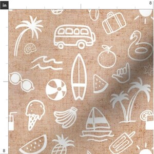 Summer Vibes Fabric by the Yard. Quilting Cotton, Organic Knit, Jersey ...