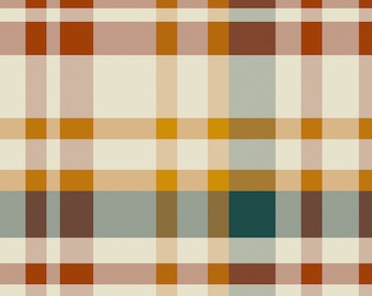 Armin Fall Plaid Fabric by the Yard - Etsy
