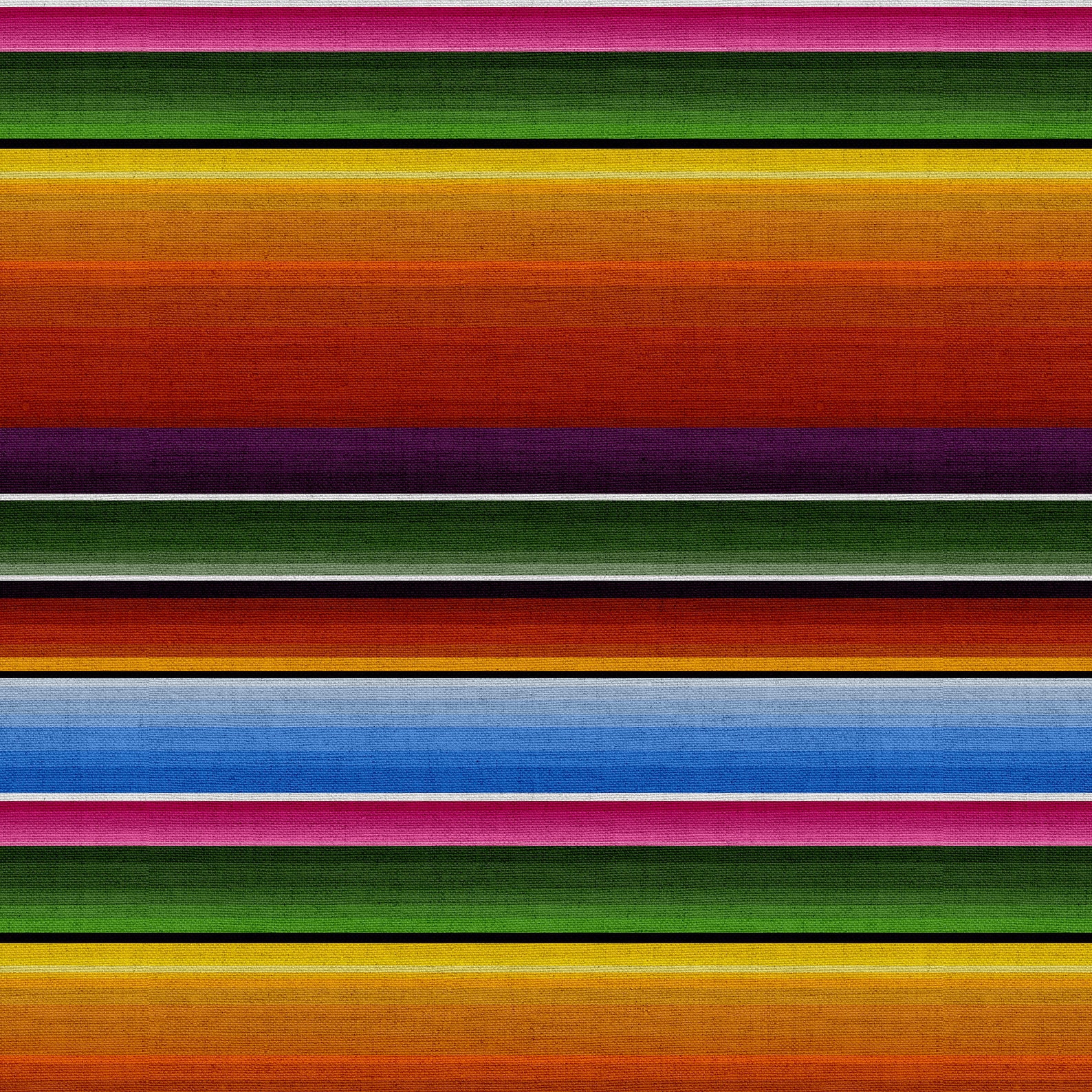 Fiesta Stripes Fabric by the Yard. Quilting Cotton, Sateen, Organic ...