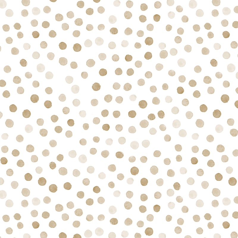 Brown Polka Dot Fabric - Etsy