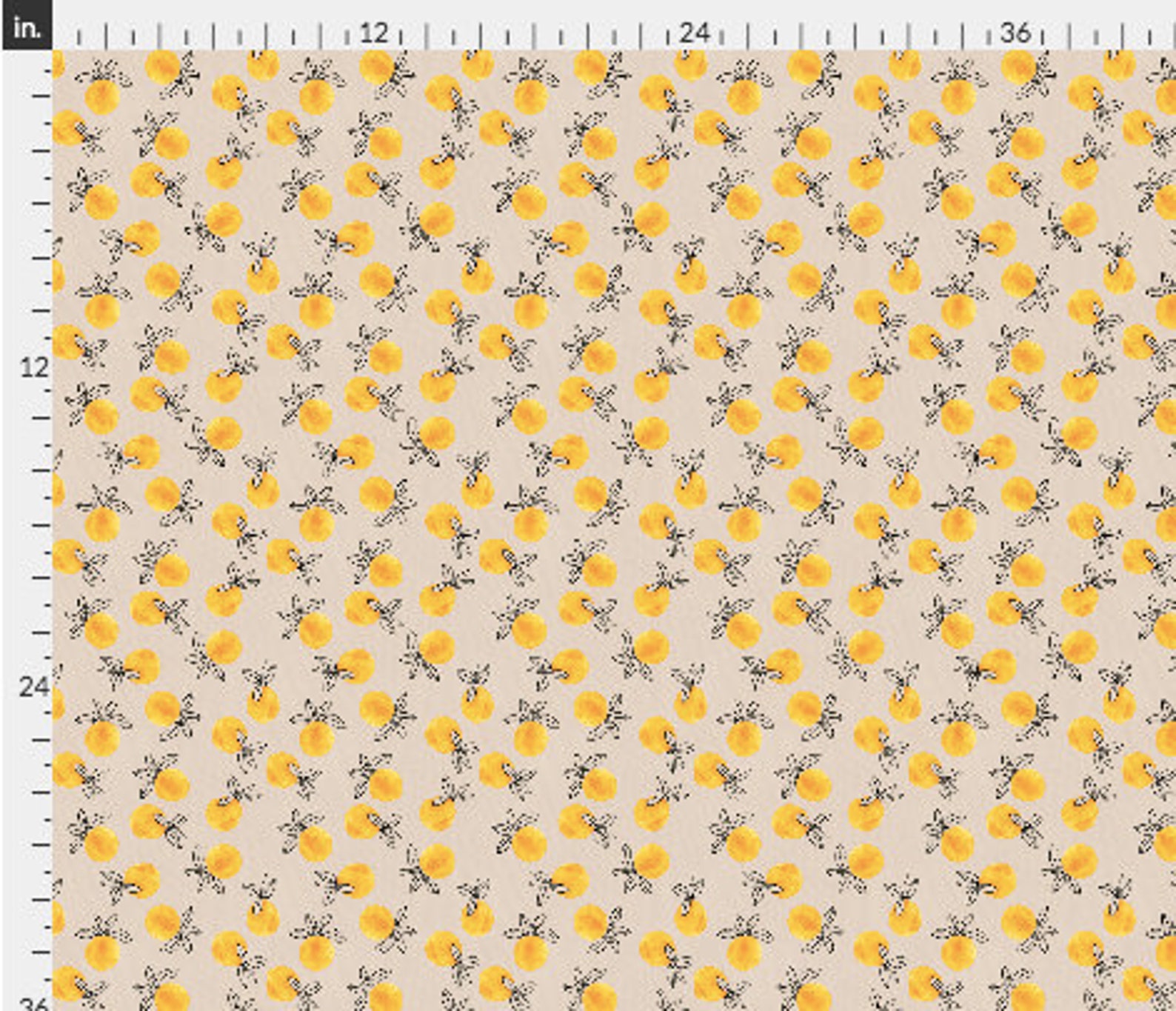 Watercolor Tangerines Fabric by the Yard. Quilting Cotton - Etsy