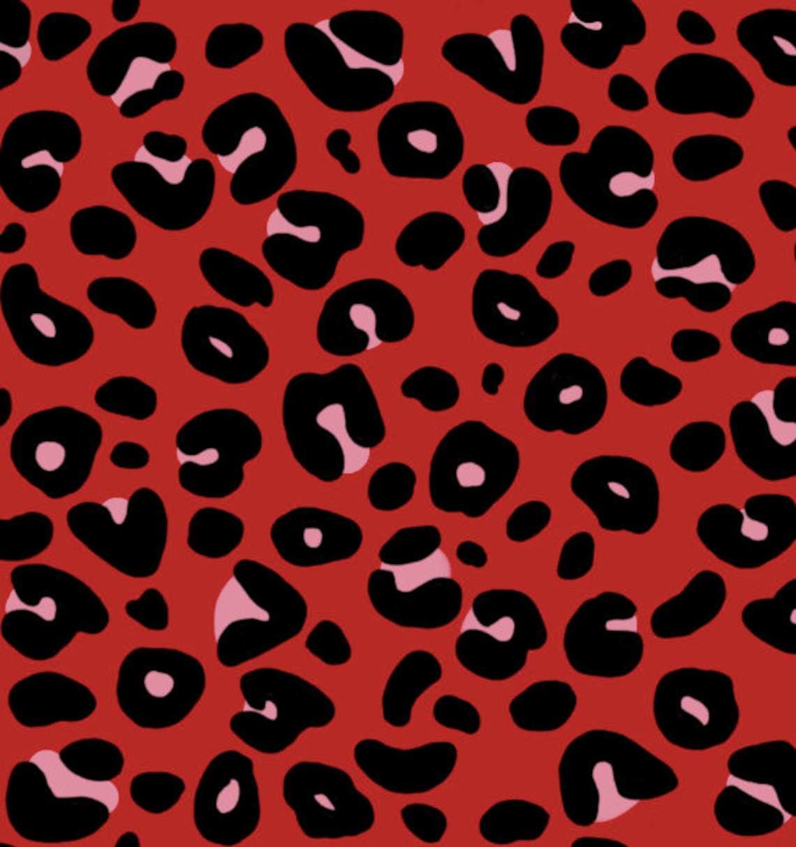 Leopard Print Fabric by the Yard. Quilt Cotton Organic Knit | Etsy