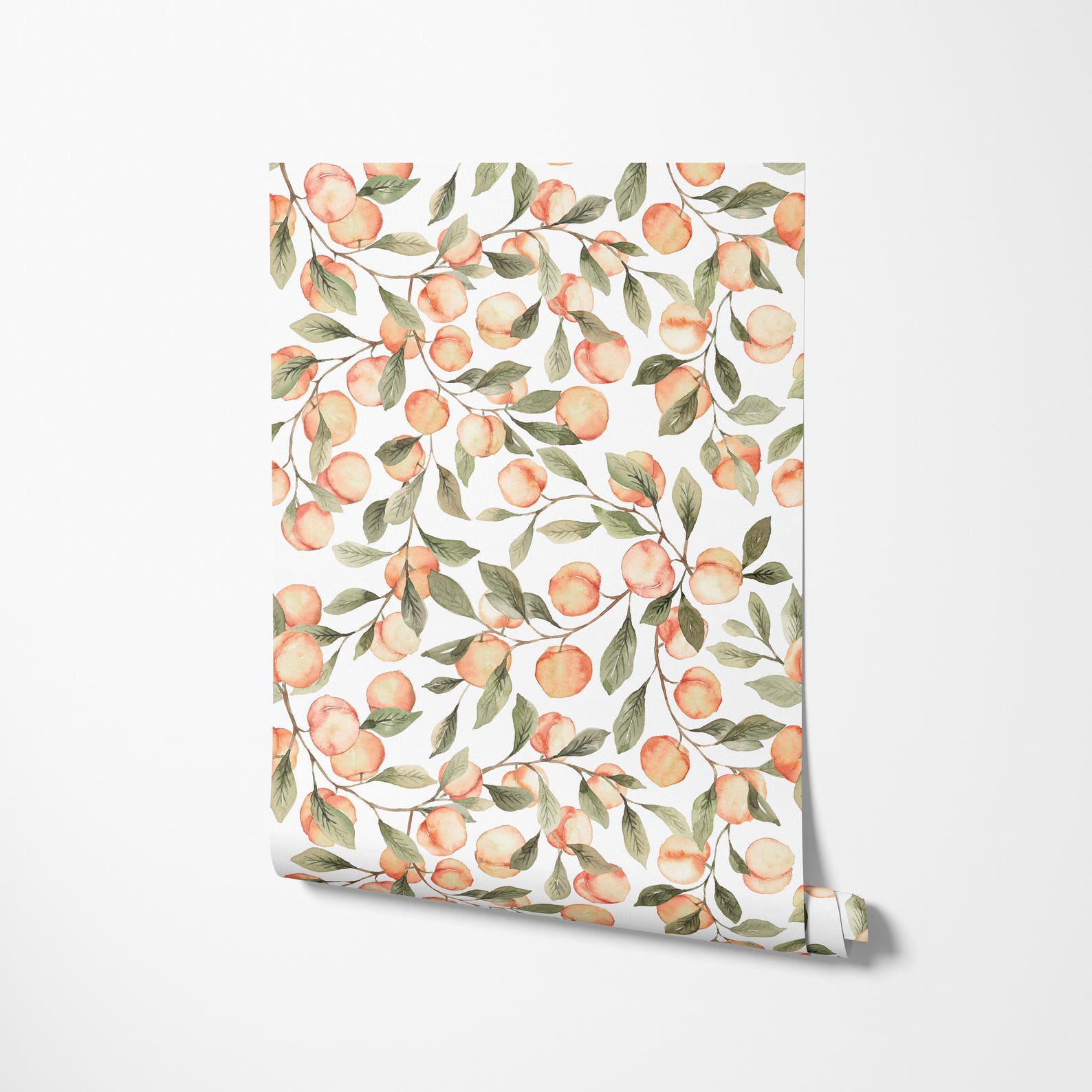 Peach Wallpaper, Georgia Peaches, Fruit, Food, Botanical, Kitchen ...