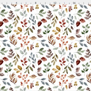 Fall Autumn Leaves Fabric by the Yard. Autumn Fabric - Etsy
