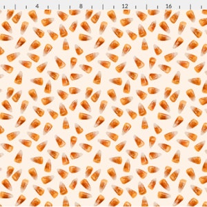 Watercolor Candy Corn Fabric by the Yard in Quilting Cotton - Etsy