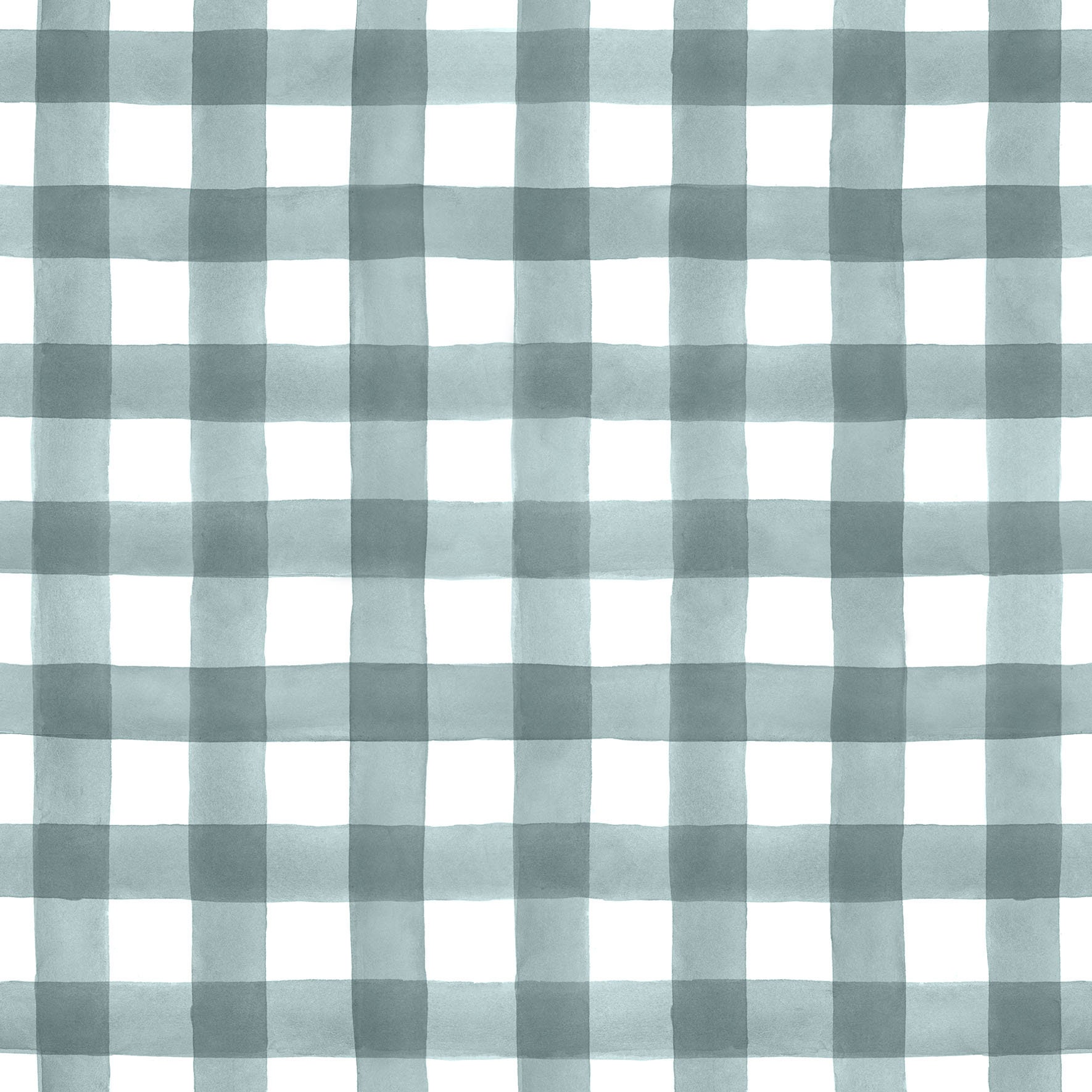 Watercolor Buffalo Check Fabric by the Yard. Woodland Fabric - Etsy