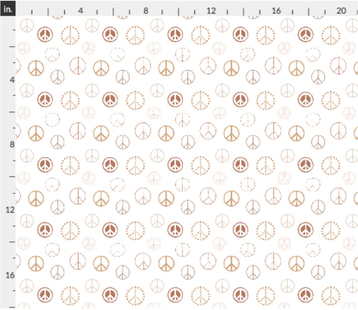 Peace Fabric by the Yard. Quilting Cotton Poplin Organic - Etsy