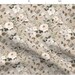 Neutral Floral Fabric by the Yard. Quilting Cotton, Sateen, Organic ...