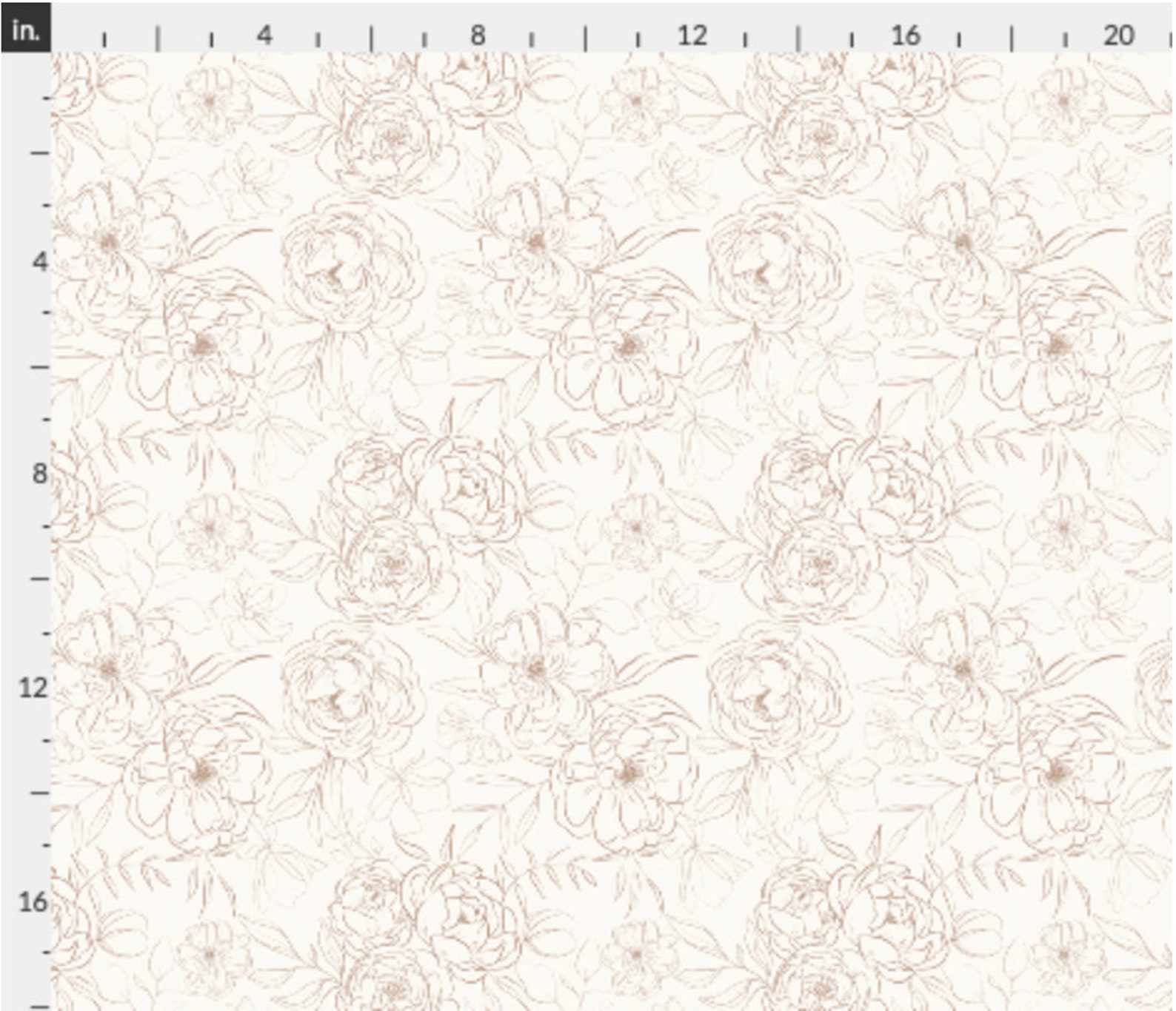 Botanical Floral Fabric in Quilting Cotton Organic Knit - Etsy