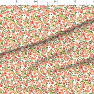 Peach Fabric by the Yard. Quilting Cotton, Organic Knit, Jersey, or ...